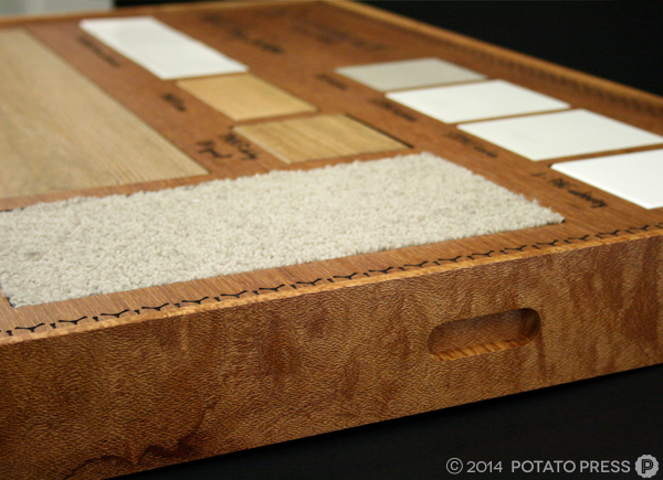 Riverlily - Sample Boards - Potato Press